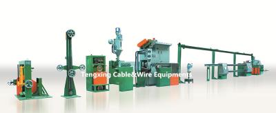 China Φ70 PE,PU cable wire extruder machine for sale