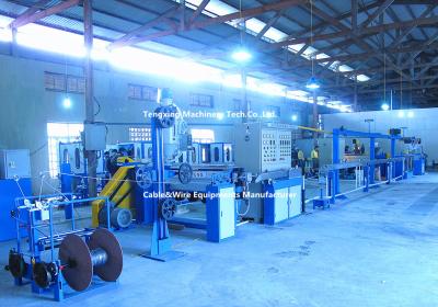 China PVC insulation cable wire extrusion production line for sale