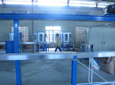 China PE insulation cable wire extruder machine for sale