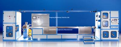 China fine telfon wire extrusion machine production line for sale