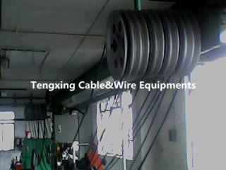 China Φ120 anti-corrsion silicone cable wire extruding line for sale