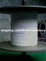 China Φ25anti-high temperature telfon cable extruding production line for sale
