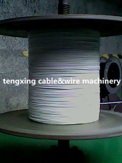 China Φ25anti-high temperature telfon cable extruding production line for sale