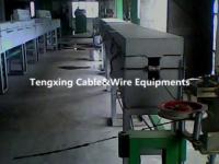 China Φ90 silicone sheath wire extruding machine line for sale