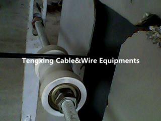 China Φ90 silicone cable wire extruder machine for sale