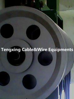 China Φ90 silicone cable extruding machine production line for sale
