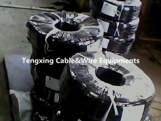 China silicone cable wire extruding machine production line for sale