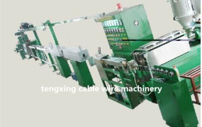 China FEP,PVDF,PFA,ETFE telfon wire extrusion production line for sale