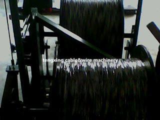 China Φ120 silicone cable wire extruder machine for sale
