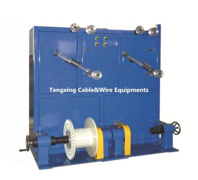 China electrical wire take up for silicone cable extrusion line for sale