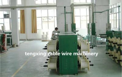 China anti-high temperature silicone cable wire extruding making machine for sale