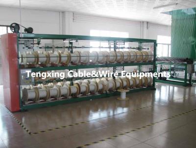China silicone cable wire oil cross machine for sale