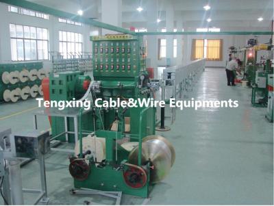 China silicone cable wire machine extruding production line for sale