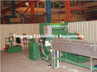 China high-temperature silicone wire machine extruding line for sale