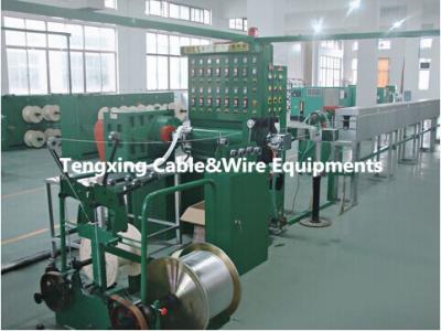 China anti-high temperature silicone cable wire production line for automobile,car,bike etc for sale