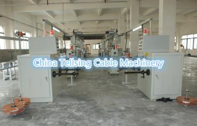 China good quality PVC power cable wire extruding machine line China company Tellsing for light for sale