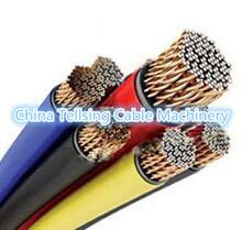 China top quality insulated conductor cable wire extrusion machine line China supplier tellsing for sale