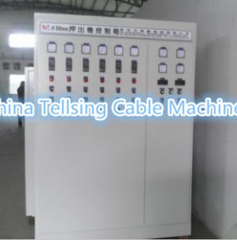 China top quality plastic pvc power cable extruding machine line company China factory tellsing for sale