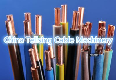 China good quality PVC electric cable wire extruding machine production line China factory tellsing supply for sale