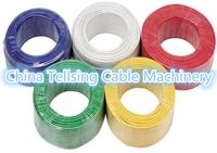 China good quality PVC electric cable wire extruding machine production line China factory tellsing supply for sale