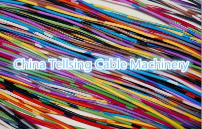 China good quality PVC electric cable wire extruding machine production line China factory tellsing supply for sale