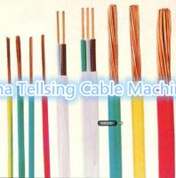 China good quality PVC electric cable wire extruding machine production line China factory tellsing supply for sale
