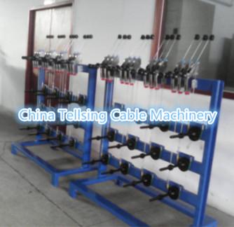 China good quality PE electric cable wire extruding machine production line China factory tellsing supply for sale
