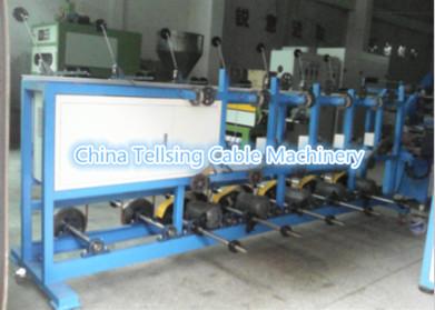 China good quality PVC PE  insulating electric cable wire extrusion machine production line  China plant tellsing for sale