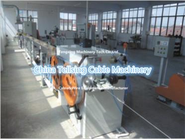 China good quality PVC PP  insulating conductor electric cable wire extrusion machine production line  China factory tellsing for sale