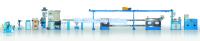 China top quality plastic PVC sheath jacket  shielded cable wire extrusion machine production line  China company tellsing for sale