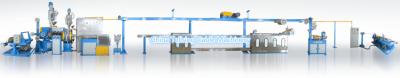 China top quality plastic PVC sheath jacket  shielded cable wire extrusion machine production line  China company tellsing for sale