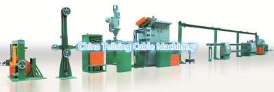 China top quality plastic PVC sheath jacket  shielded cable wire extrusion machine production line  China company tellsing for sale