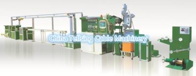 China top quality plastic PVC sheath jacket  shielded cable wire extrusion machine production line  China company tellsing for sale