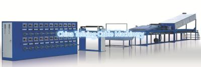 China top quality plastic PVC sheath jacket  shielded cable wire extrusion machine production line  China company tellsing for sale