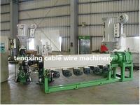 China top quality plastic PVC sheath jacket  shielded cable wire extrusion machine production line  China company tellsing for sale