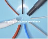 China top quality plastic PVC sheath jacket  shielded cable wire extrusion machine production line  China company tellsing for sale