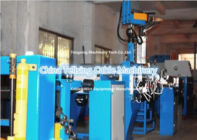 China top quality plastic PVC sheath jacket  shielded cable wire extrusion machine production line  China company tellsing for sale