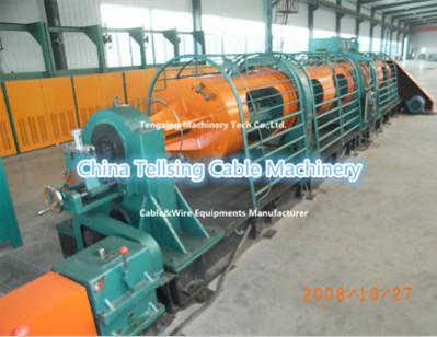 China top quality plastic PVC sheath jacket  shielded cable wire extrusion machine production line  China company tellsing for sale
