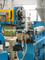 China top quality plastic PVC communication coaxial wire cable extrusion machine production line  China company tellsing for sale