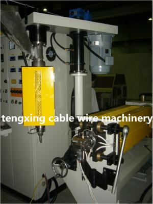 China top quality plastic PVC communication coaxial wire cable extrusion machine production line  China company tellsing for sale