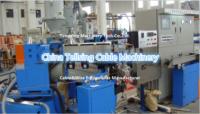 China top quality plastic PVC communication coaxial wire cable extrusion machine production line  China company tellsing for sale
