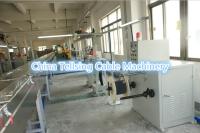 China top quality plastic PVC communication coaxial wire cable extrusion machine production line  China company tellsing for sale