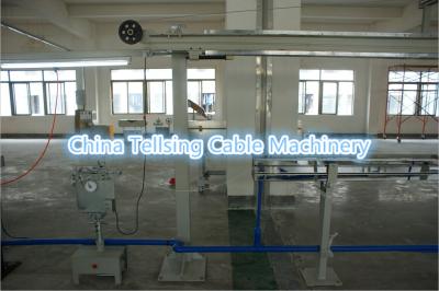 China top quality plastic PVC communication coaxial wire cable extrusion machine production line  China company tellsing for sale