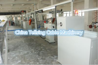 China top quality plastic PVC communication coaxial wire cable extrusion machine production line  China company tellsing for sale