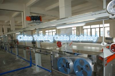 China top quality plastic PVC communication coaxial wire cable extrusion machine production line  China company tellsing for sale