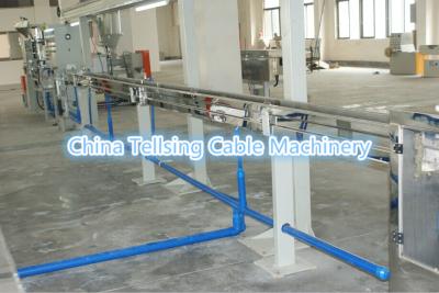 China top quality plastic PVC communication coaxial wire cable extrusion machine production line  China company tellsing for sale