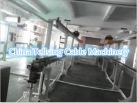 China good quality PVC XLPE 2 colors  insulating electric cable wire extrusion machine production line  China factory tellsing for sale
