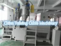China good quality PVC XLPE 2 colors  insulating electric cable wire extrusion machine production line  China factory tellsing for sale