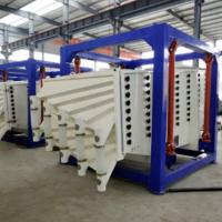 China Rectangular Tumbler Sand Screening Machine High Capacity 1-5 Layer Customizable for sale