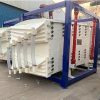 China Rectangular Tumbler Sand Screening Machine High Capacity 1-5 Layer Customizable for sale